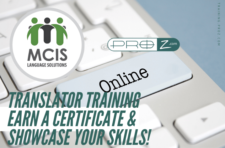 ProZ.com and MCIS Language Solutions join forces in online training initiative